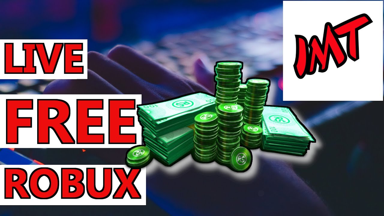 Yes - I give away FREE Robux Today in Roblox Live session - YouTube