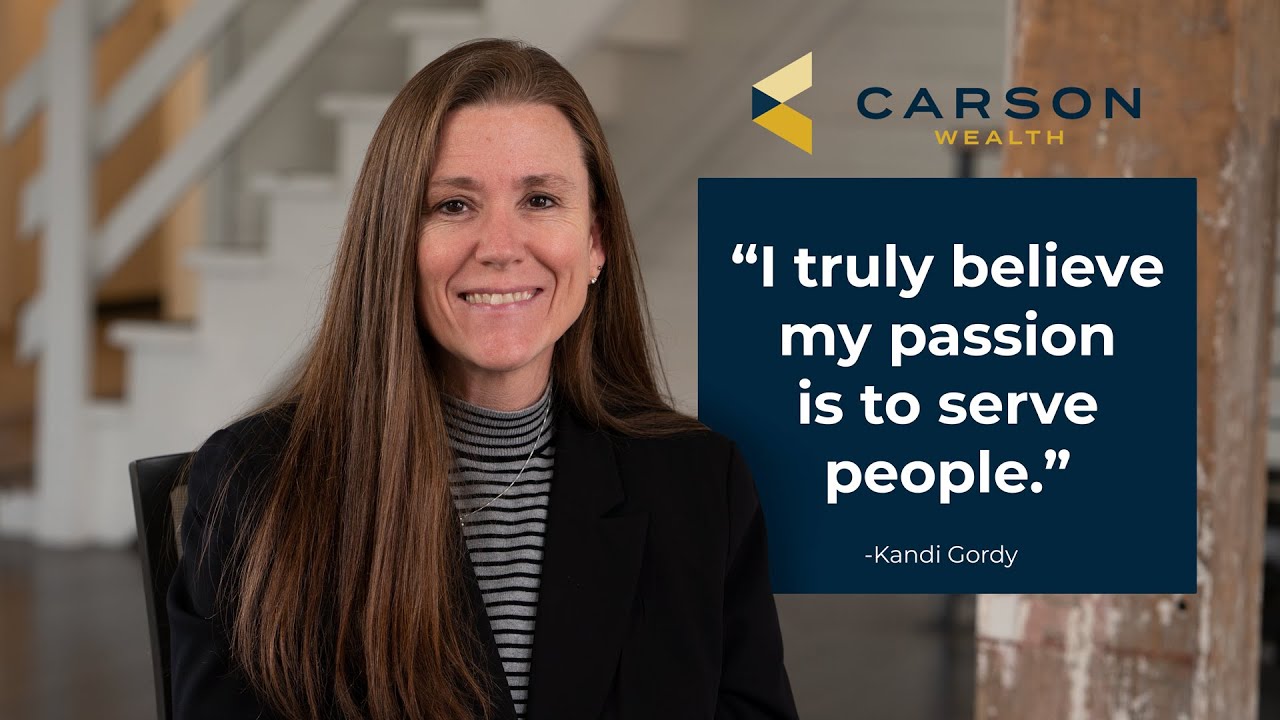 Carson Wealth of Cedar Rapids: Meet Kandi Gordy - YouTube