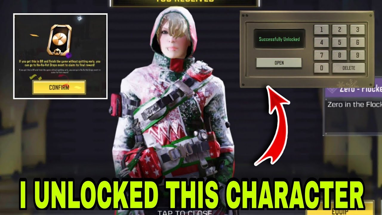 FINALLY I UNLOCKED THIS ZERO CHARACTER CODM - UNLOCKED THIS HIDDEN ...