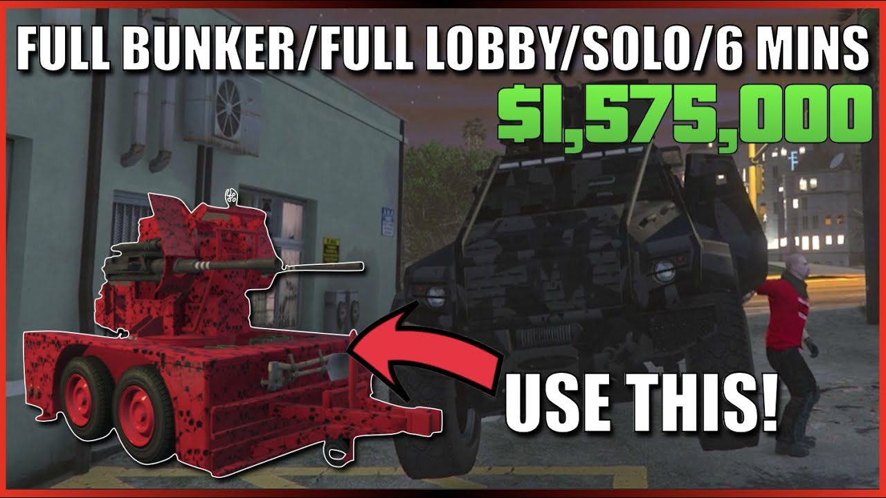FULL Bunker, FULL Lobby, Solo | $1,575,000 in Just 6 Mins | Anti ...