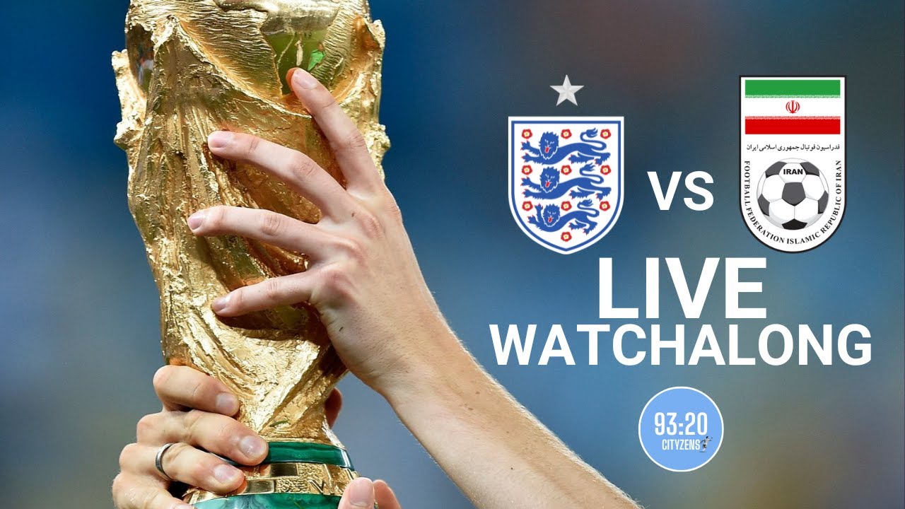 England v Iran LIVE Stream Watchalong | World Cup 2022 - YouTube