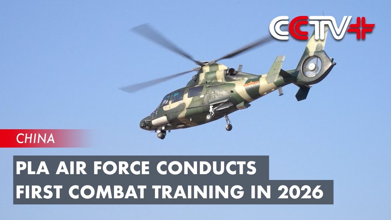 PLA Air Force Conducts First Combat Training in 2026 - YouTube