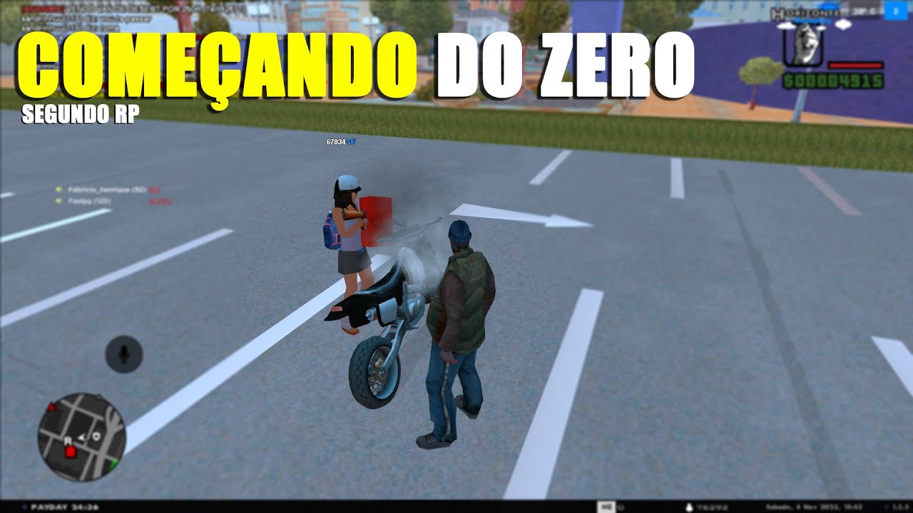 SEGUNDO EP DA SÉRIE COMEÇANDO DO ZERO - GTA SAMP ANDROID E PC - YouTube