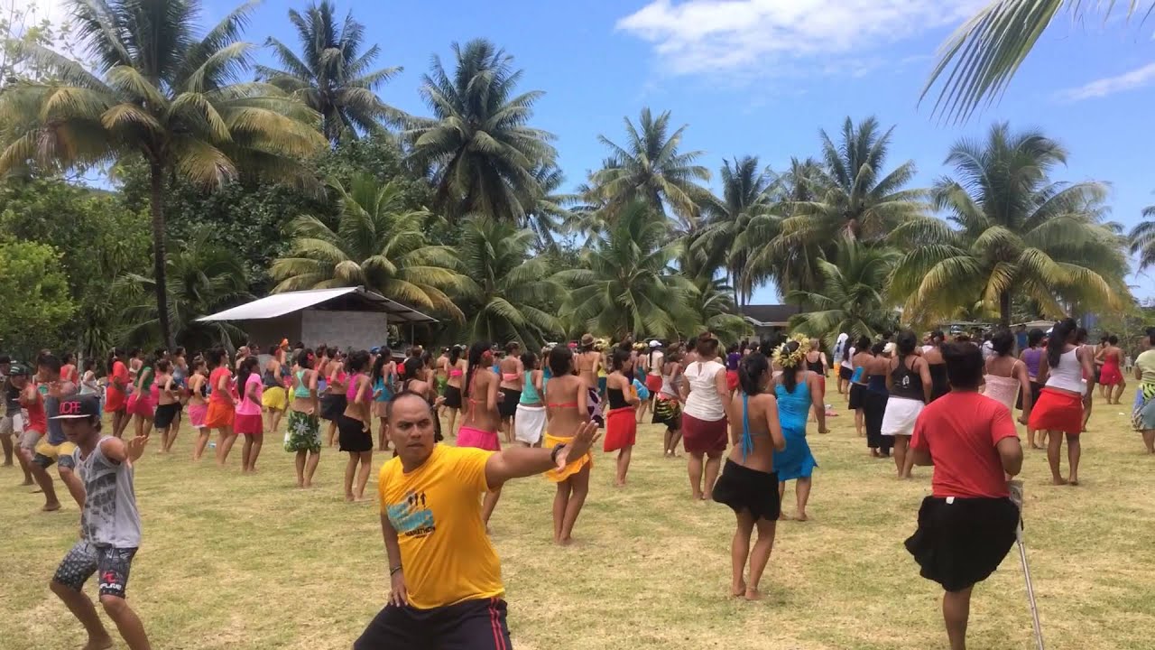 Rehearsal Dance for the World record Ori Tahiti "Tahitian Dance" - YouTube