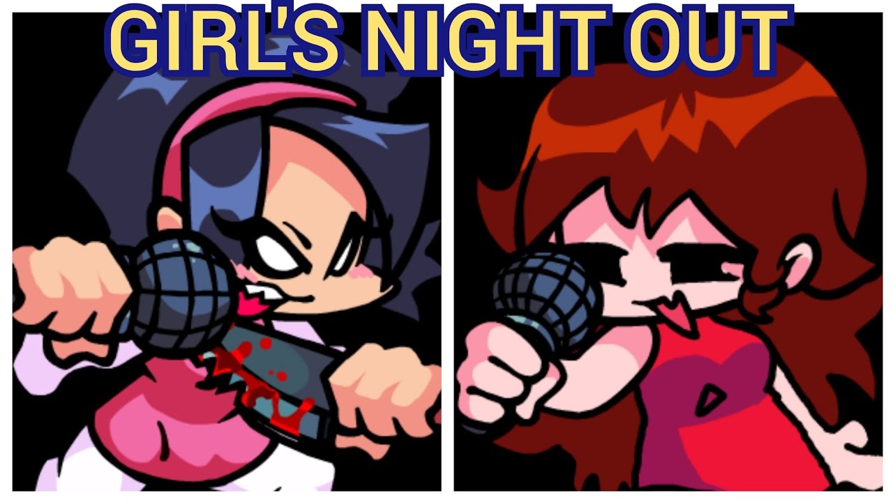 Friday Night Funkin' Nene vs Gf - Girl's night out v1 _- (fullweek/mod ...