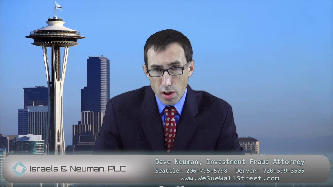 Israels & Neuman attorney Dave Neuman Discusses PONZI Schemes - YouTube