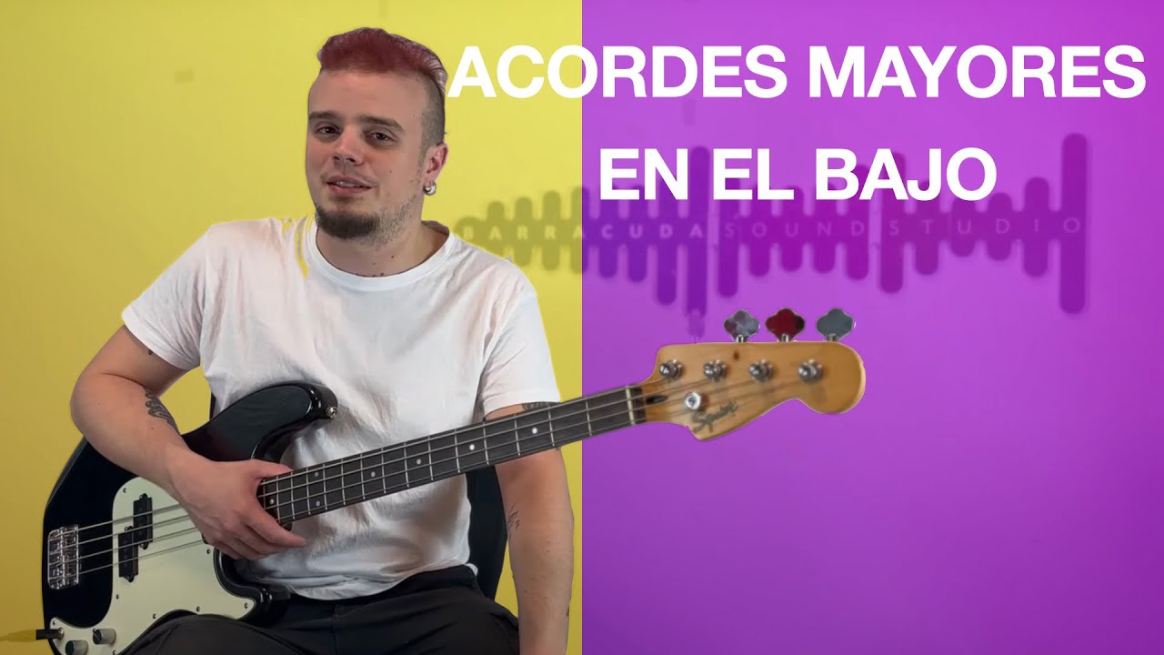 🔵Como tocar el bajo🔵 Acordes mayores y sus posiciones en el bajo ...