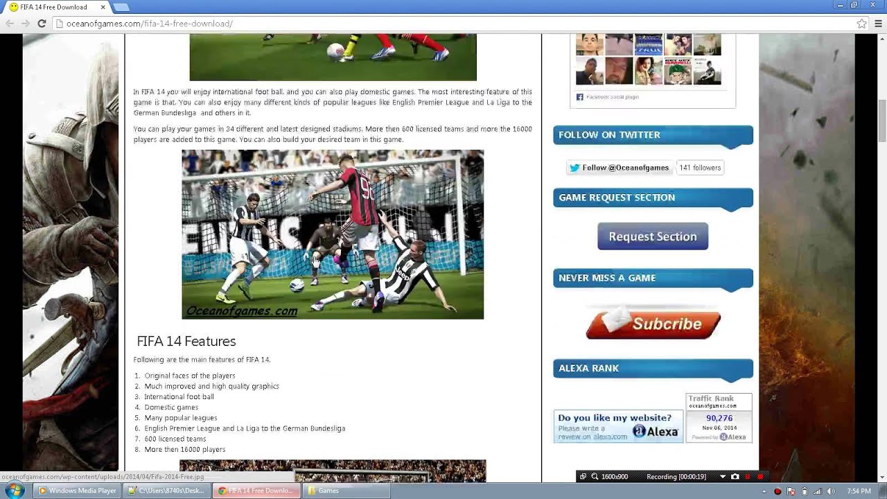 Tutorial download and install FIFA 14 - YouTube