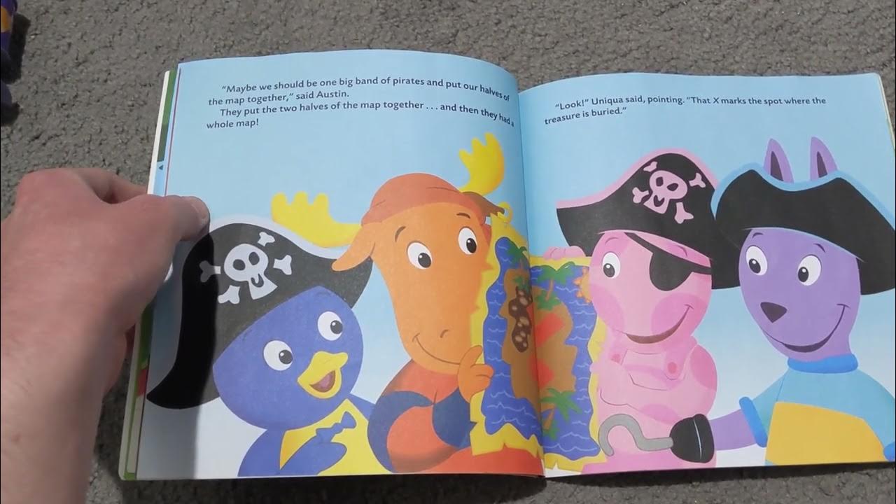 Reading the Pirate Treasure book - YouTube