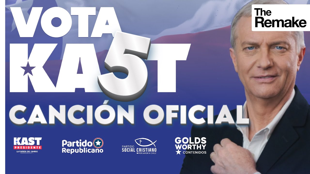Vota 5 Vota Kast Canción Oficial de campaña - Canción de Kast - Lyrics ...
