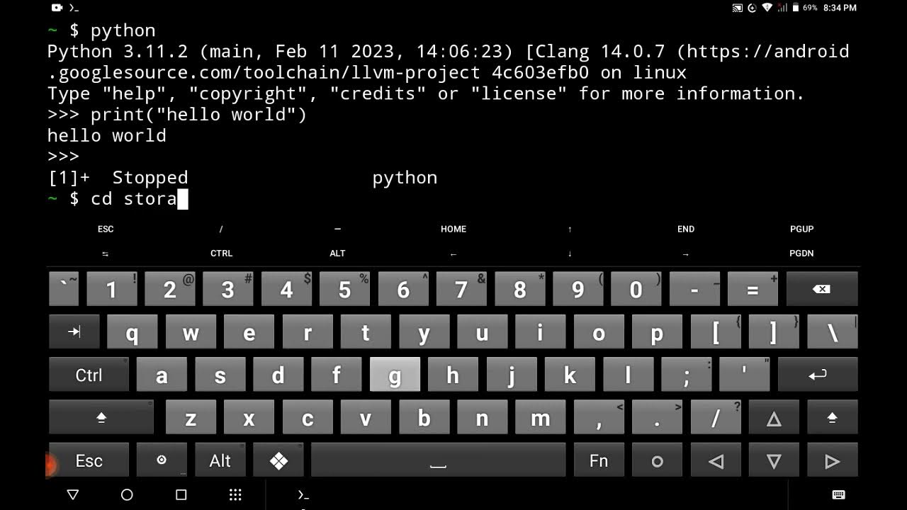 termux:python install on android - YouTube