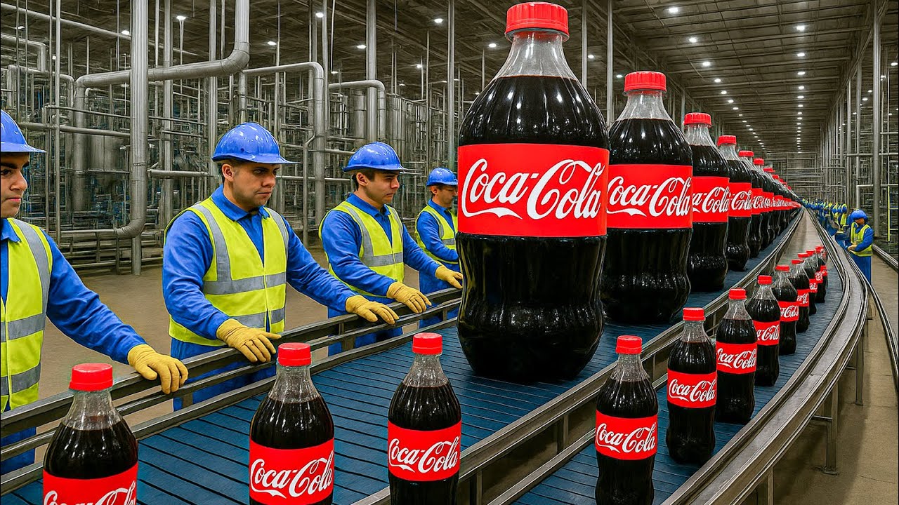 How Coca-Cola Is Made Today??? | How Million-Dollar Products Are Made ...