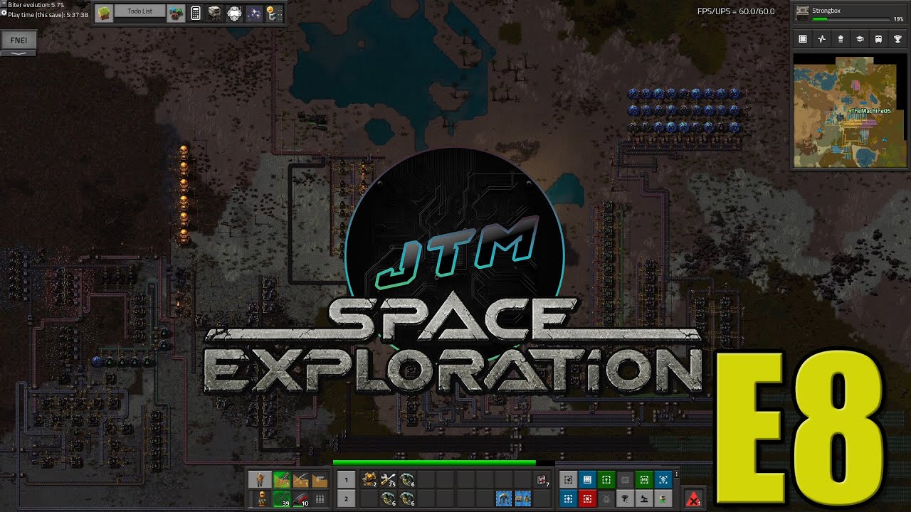 Base 1.1! | Factorio: Space Exploration Mod | LETS PLAY - E8 - YouTube