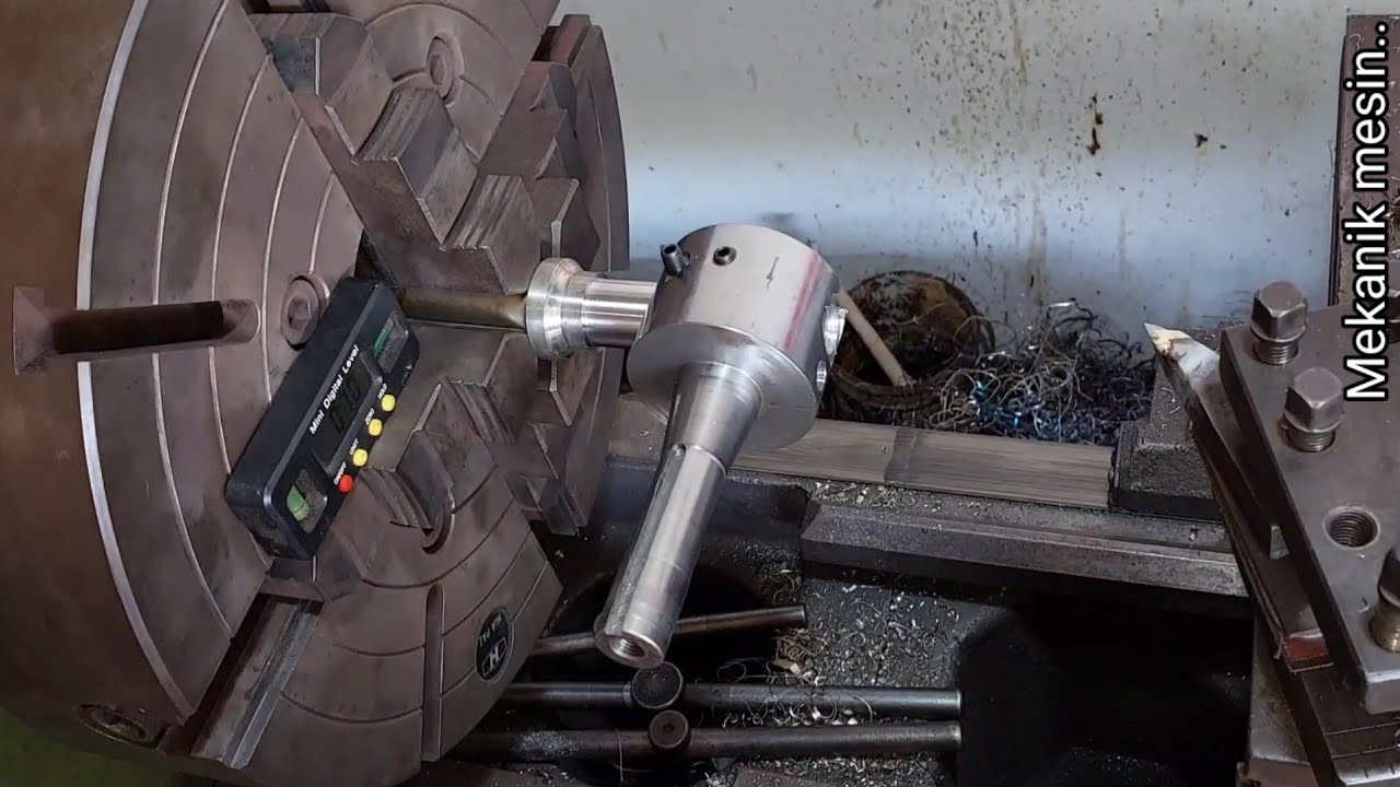 Teknik bubut yang jarang diketahui untuk membuat boring head - YouTube
