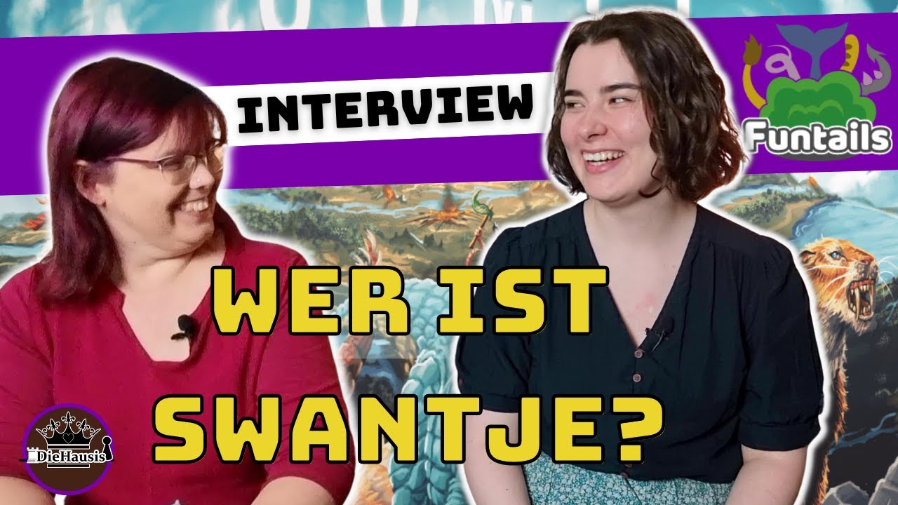 INTERVIEW mit Swantje Schurig vom Brettspiel-Verlag Funtails - NEWS & Vorschau - YouTube
