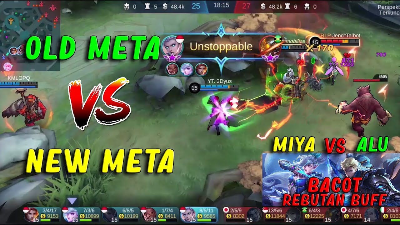 Old Meta VS New Meta! Come back again with Revamp - MLBB - YouTube