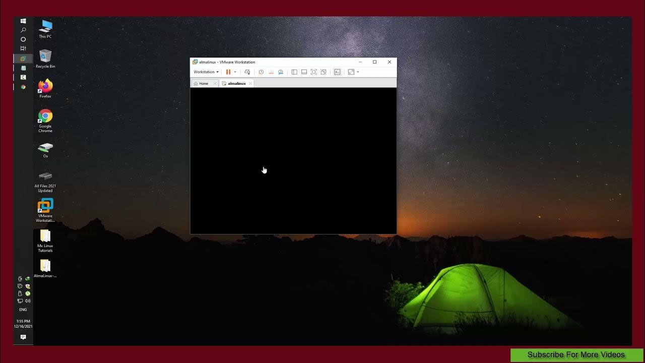 AlmaLinux Tutorial - How To install AlmaLinux On Vmware Workstation 16 ...