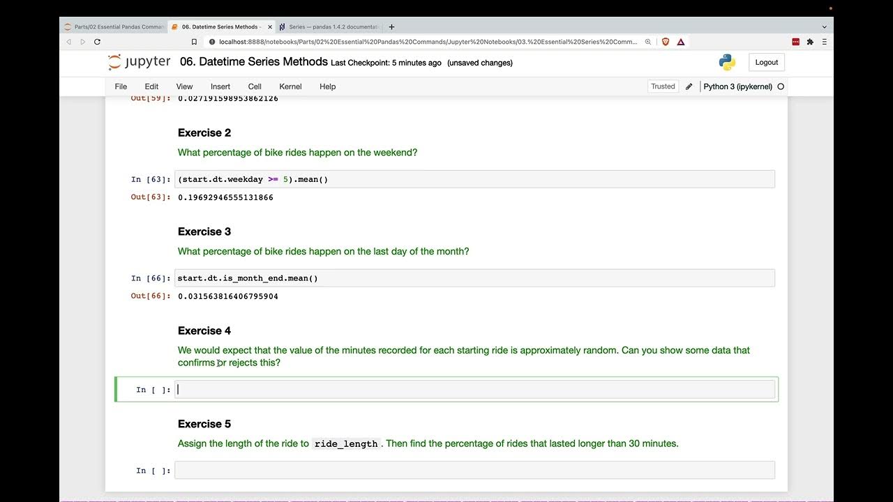 06 Datetime Series Methods - YouTube
