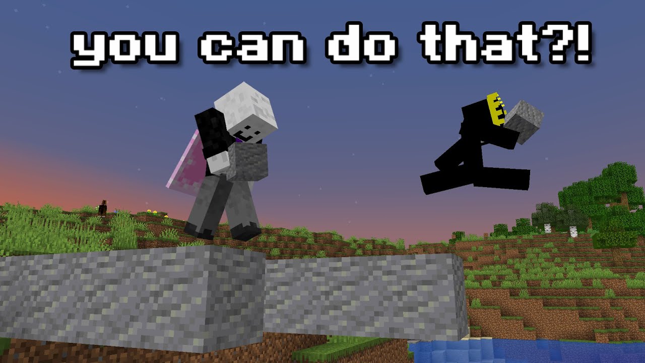 2 Java Youtubers Play Minecraft Bedrock - YouTube