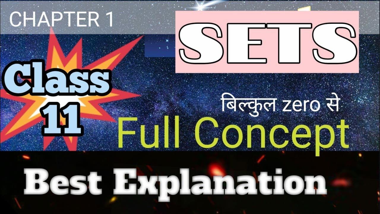 Class 11 Maths Ch 1 Sets ( Part 1 ) Introduction - YouTube