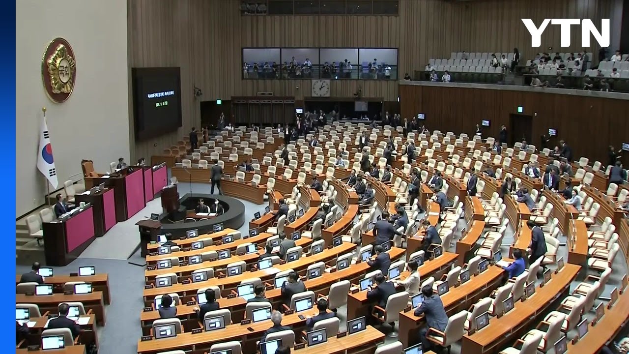 내일 본회의 전운...'쌍특검·지역화폐법' 쟁점 / YTN - YouTube