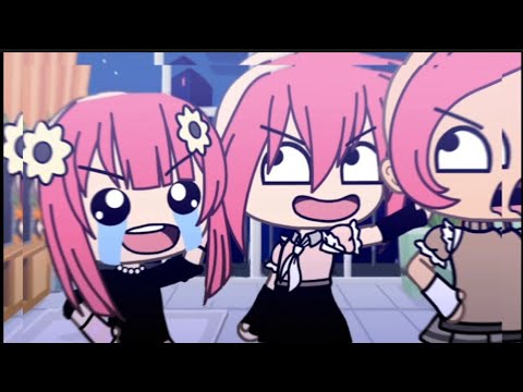 Crazy pink wigs🤪😂😂 gacha life - YouTube