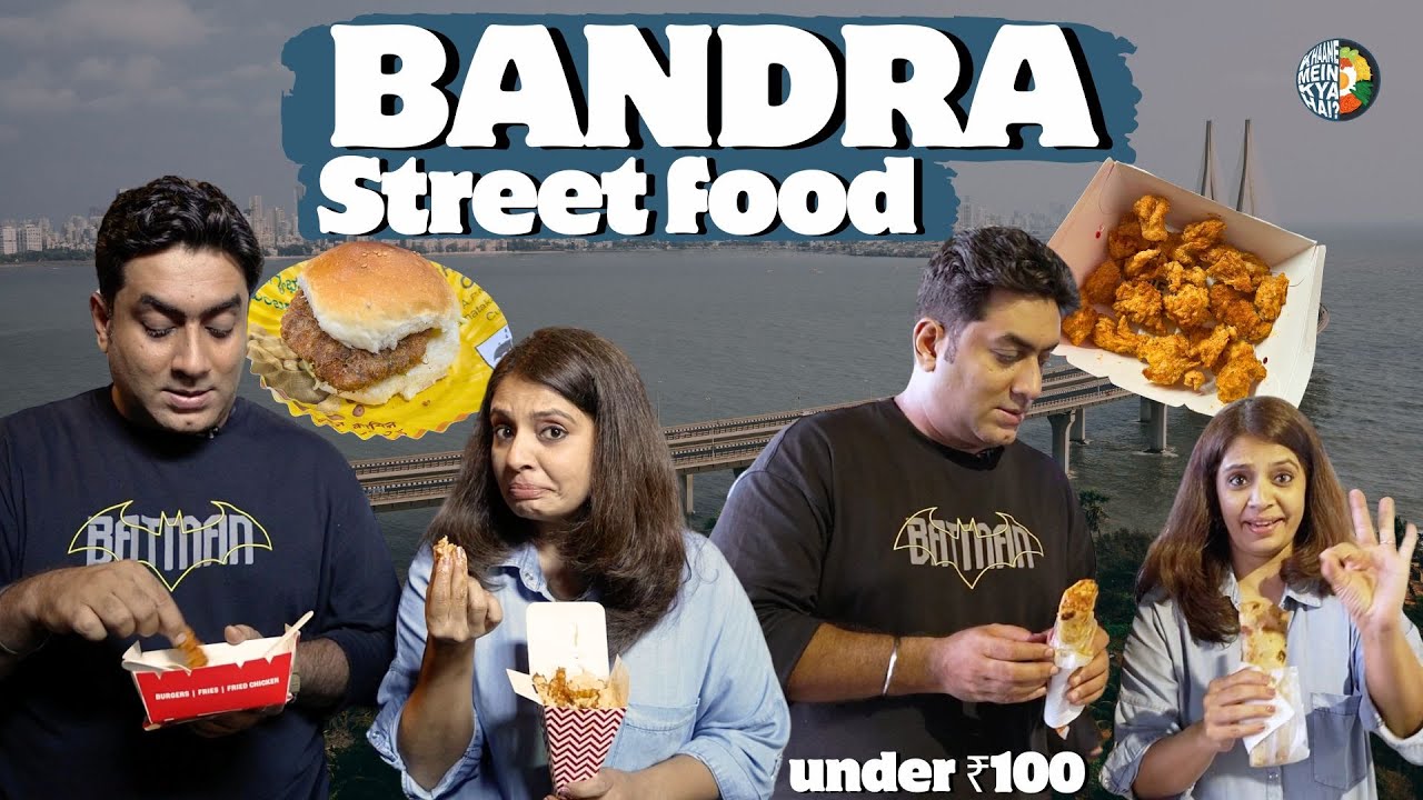 Exploring Bandra UNDER ₹100 | Chicken Puff | Chicken Popcorn | Chicken ...