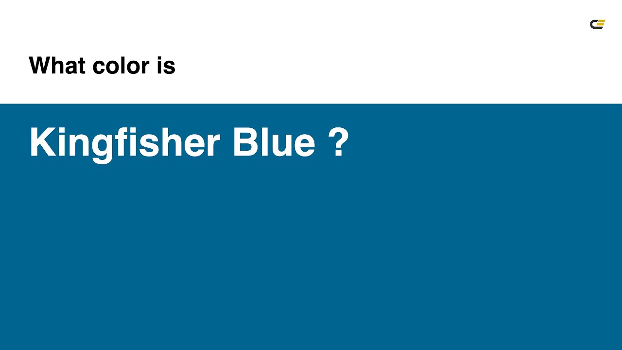 Kingfisher Blue color #006491 hex color - Blue color - Warm color ...