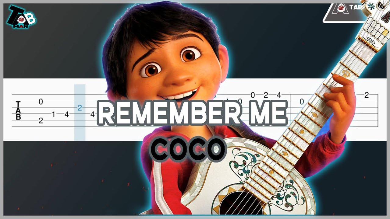 Remember Me - Coco Guitar Tab (Simple Tab) - YouTube