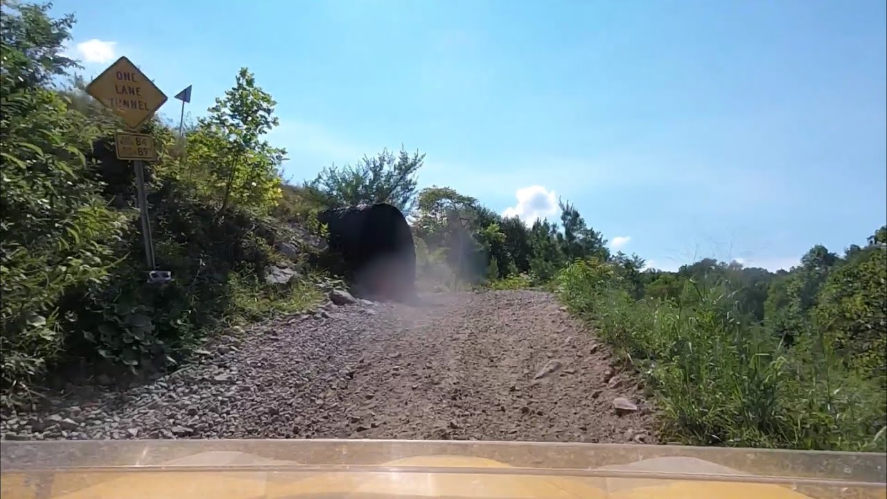 Commander 1000 XT Devil Anse Tunnel Hatfield McCoy Trails - YouTube