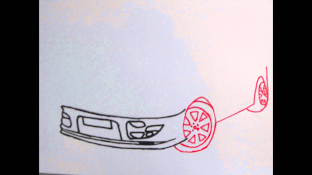 How to draw a Subaru Impreza | Step by step - YouTube