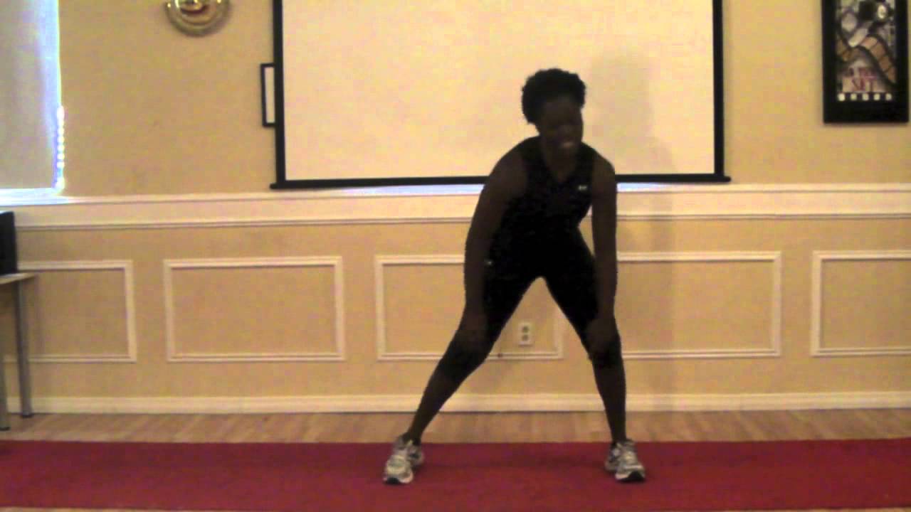 Sumo Squat (Stretch 10) - YouTube