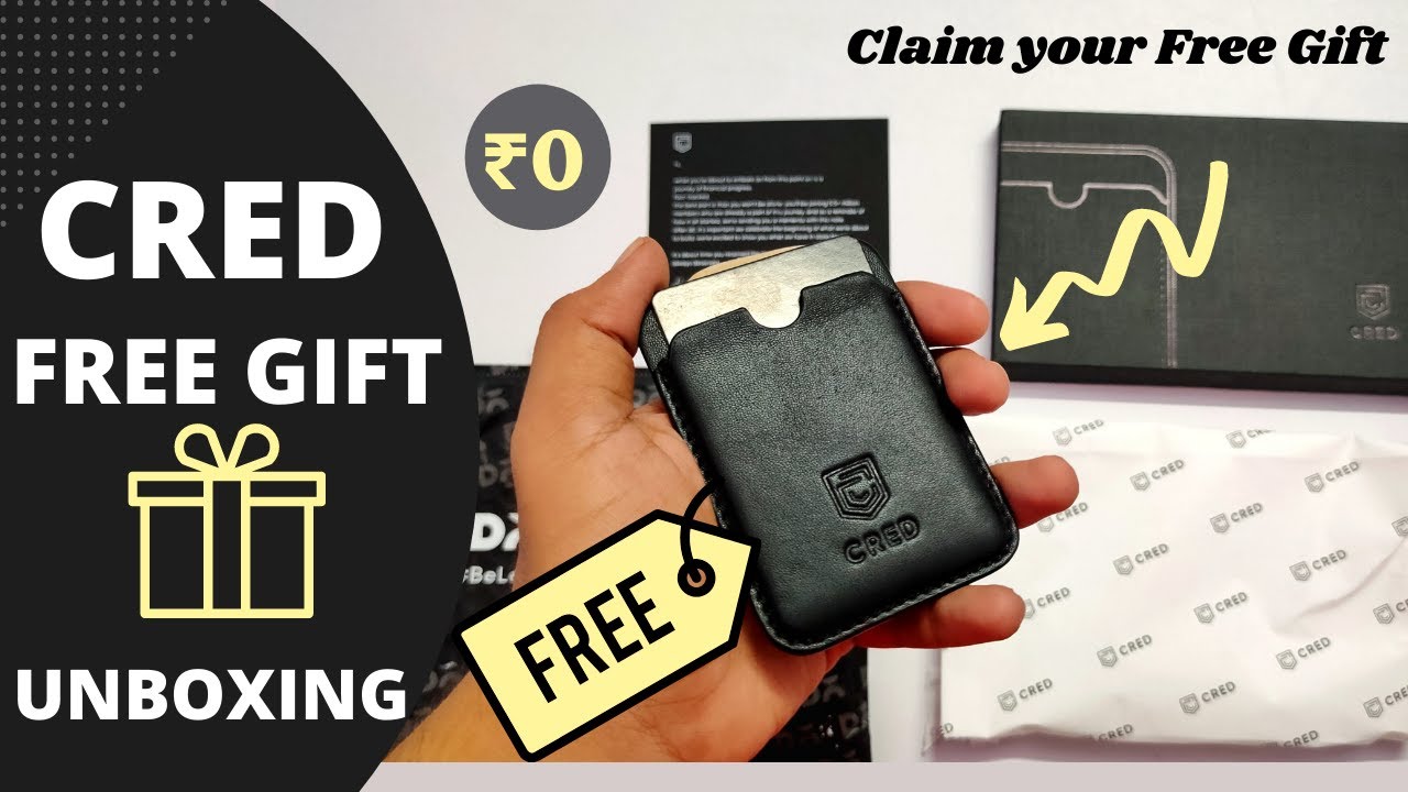 CRED App Free Gift Unboxing | ₹0 | Unboxing Spot - YouTube