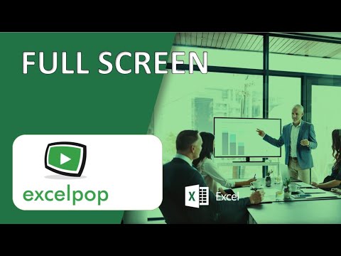 [Excel] Full Screen - YouTube