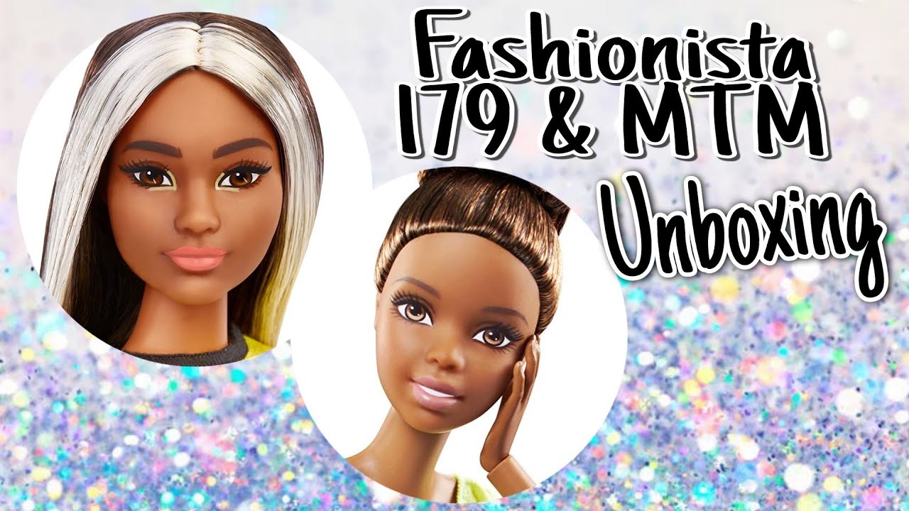 Unboxing Barbie Fashionista 179 & MTM Yoga Barbie #MerryDollMAS Day 3 ...