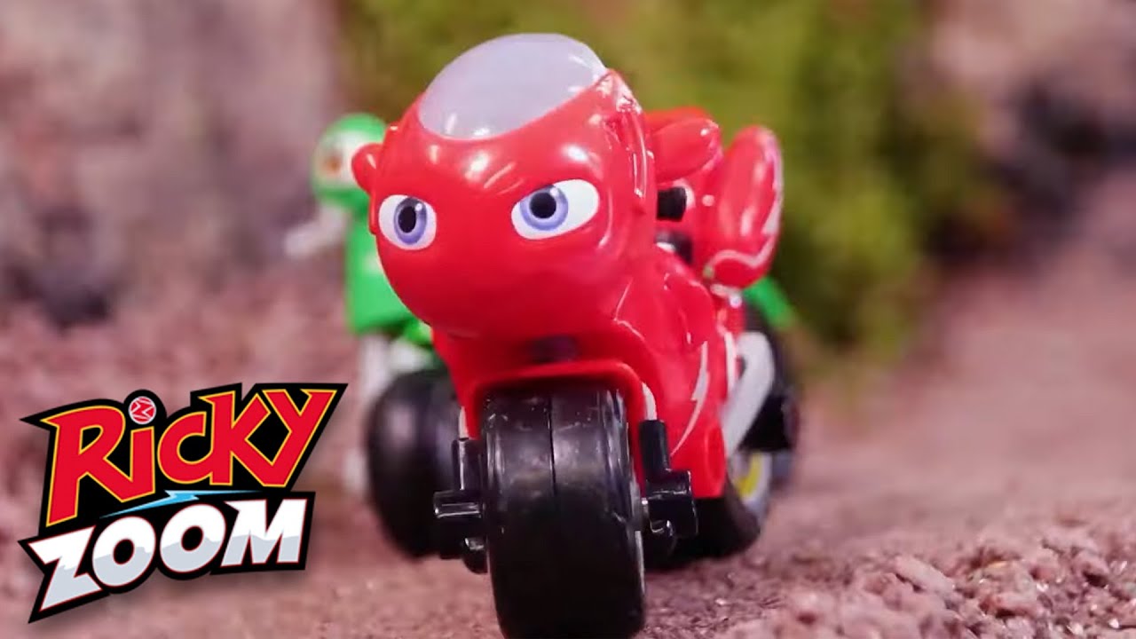 Recycling Day ⚡️Toy Play ⚡️ Motorcycle Cartoon | Ricky Zoom - YouTube