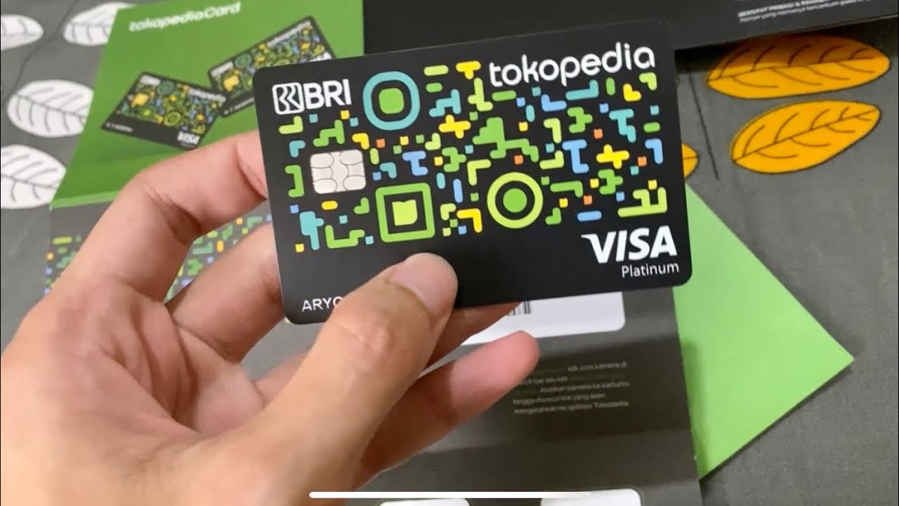 Unboxing BRI Tokopedia Card | Kartu Kredit Proses Mudah dan Cepat - YouTube