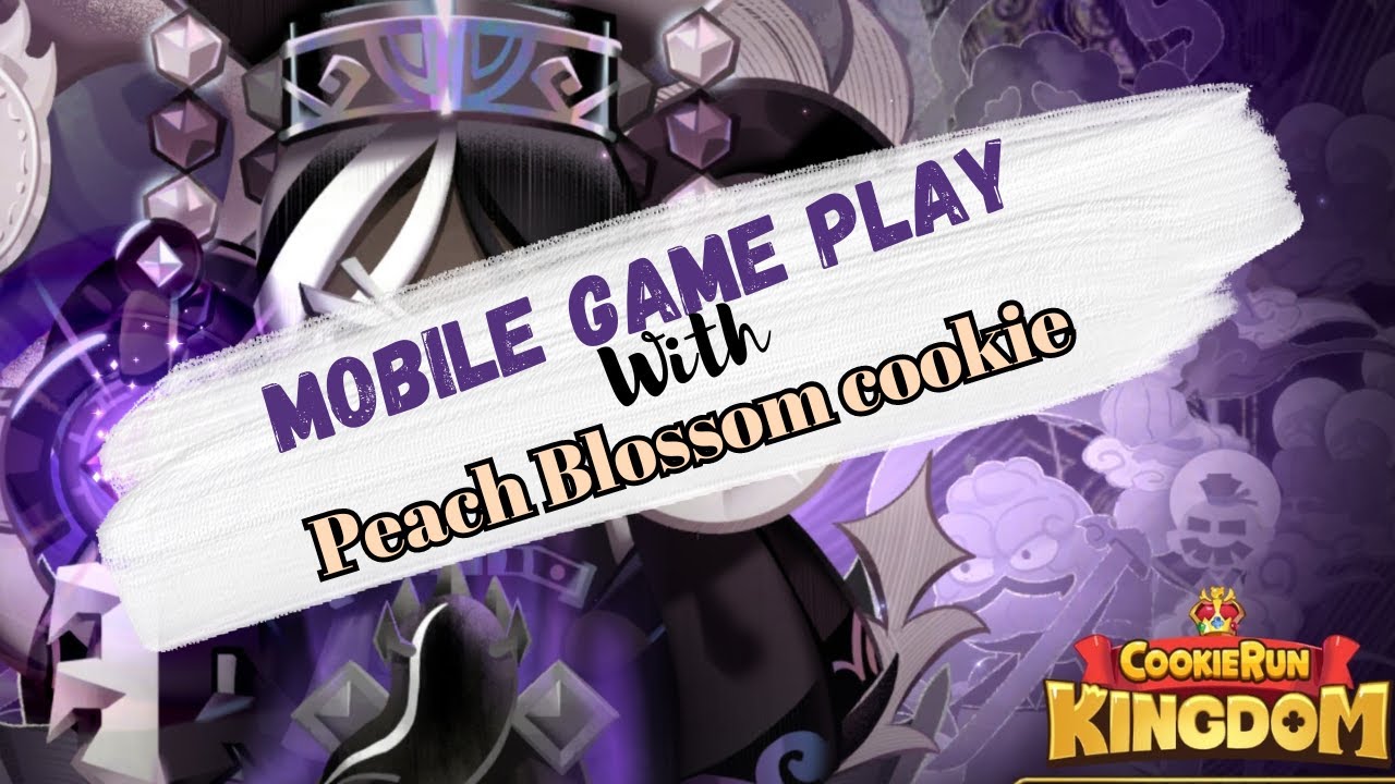 Cookie run kingdom gameplay with Peach Blossom cookie #crk - YouTube