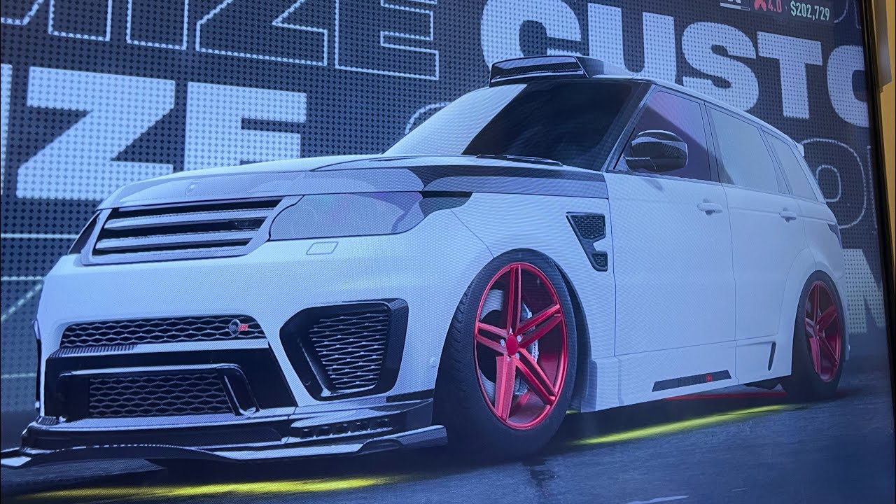 2015 Land Rover Range Rover Sport SVR Customization in Need for Speed ...