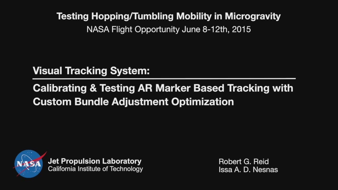 Calibrating and Testing an AR Marker Based Visual Tracking System - YouTube