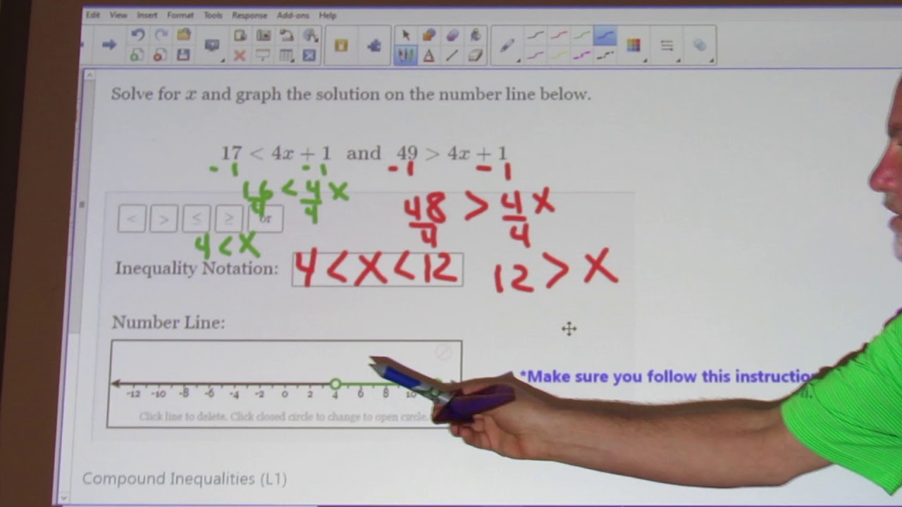 Compound Inequalities L1 - YouTube