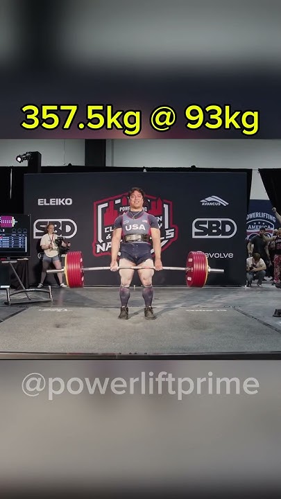 919.5kg @ 93kg - YouTube