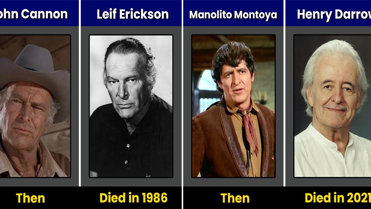 THE HIGH CHAPARRAL (1967-1971) Cast THEN AND NOW 2025 - YouTube