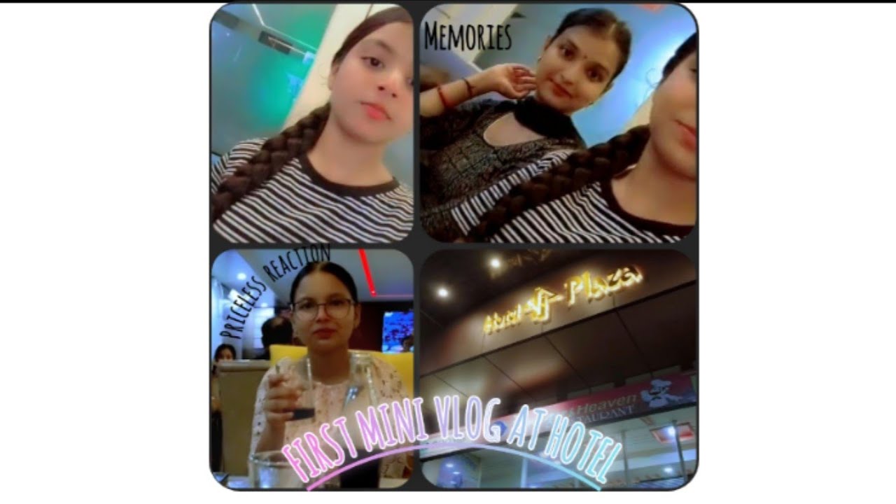 My First mini vlog . It is the funniest video ever. watch till end 😁🥰 - YouTube