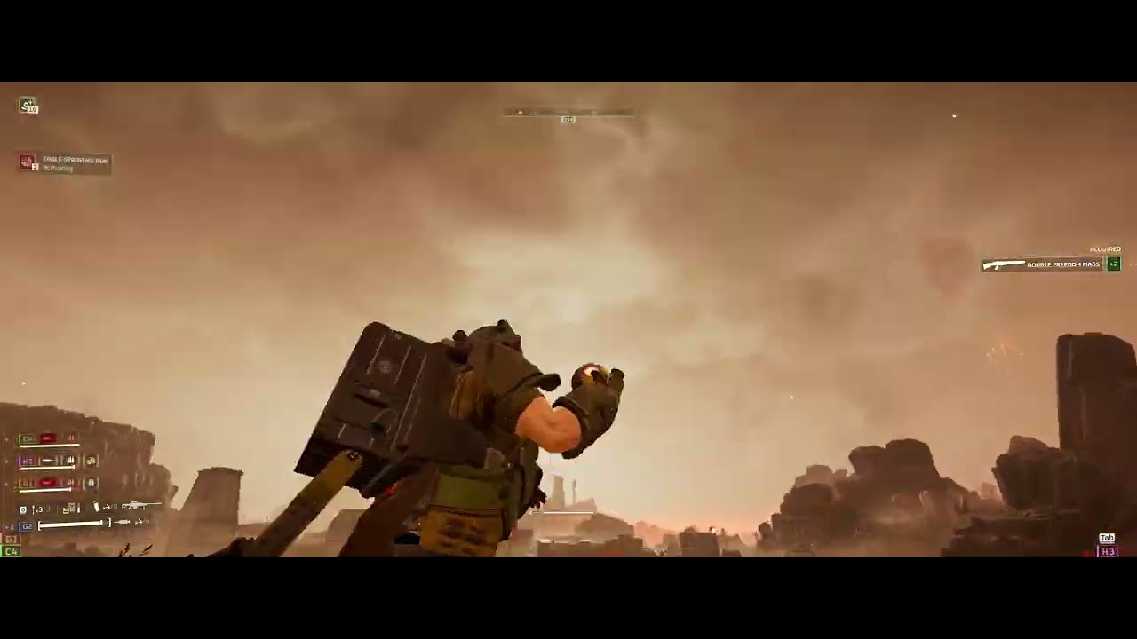HELLDIVERS 2 - AMR fulfilling it's anti-material role (No commentary ...