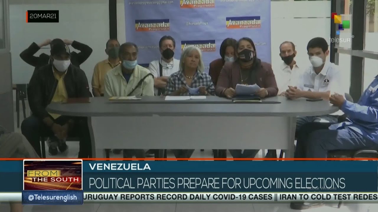 Venezuela: Political parties prepares for upcoming elections - YouTube