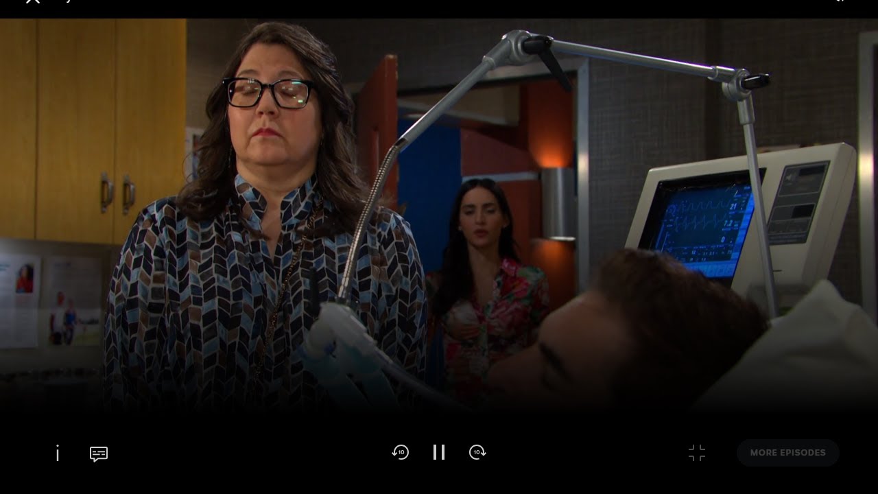 Days of our lives Tue7/23 Crazy Connie tries to pull the plug on Rafe.# ...