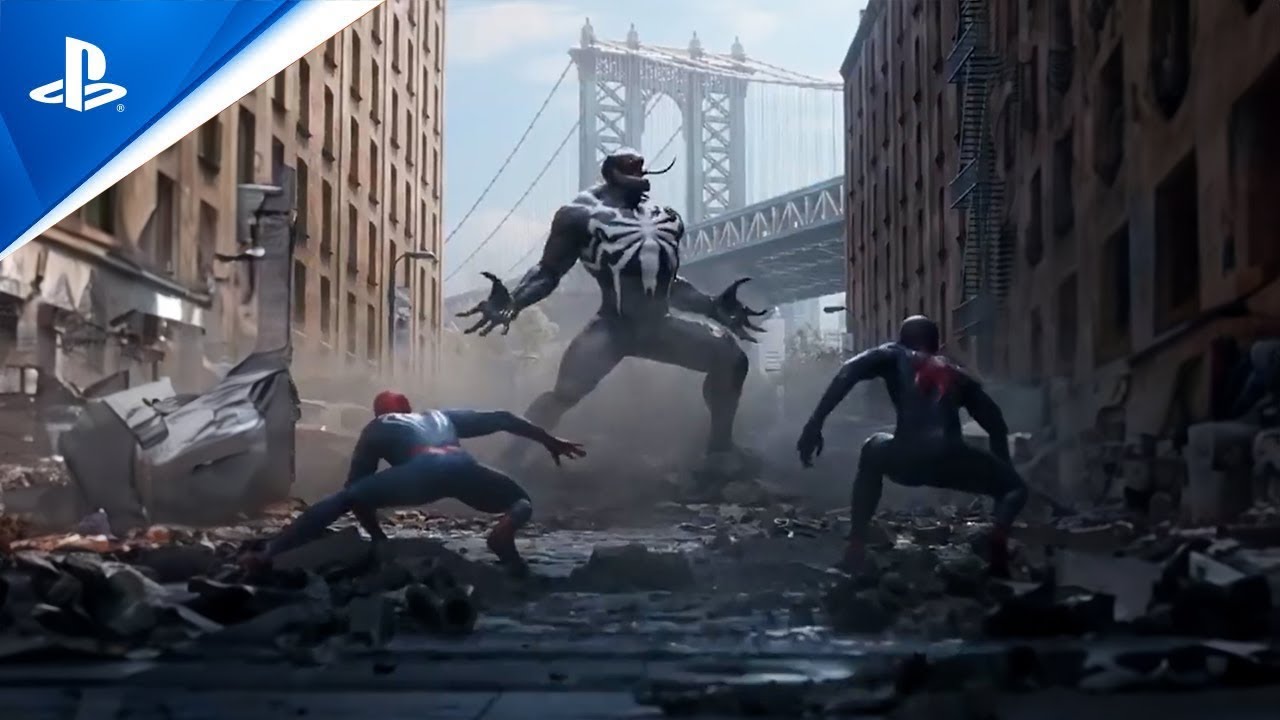 New Spider-Man 2 PS5 Venom Promo Trailer | Wider version - YouTube