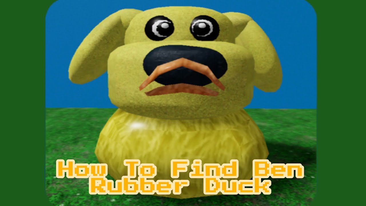 How To Find Ben Rubber Duck! Find The Rubber Duck Morphs (84) Roblox ...