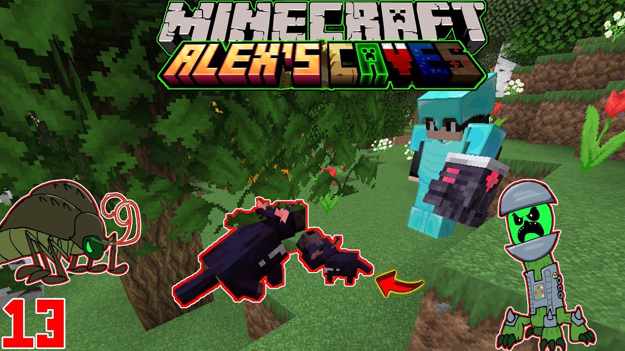 [EP13] ប៉ាញ់អាស៊ីត MINECRAFT: Alex's Cave Multiplayers - YouTube